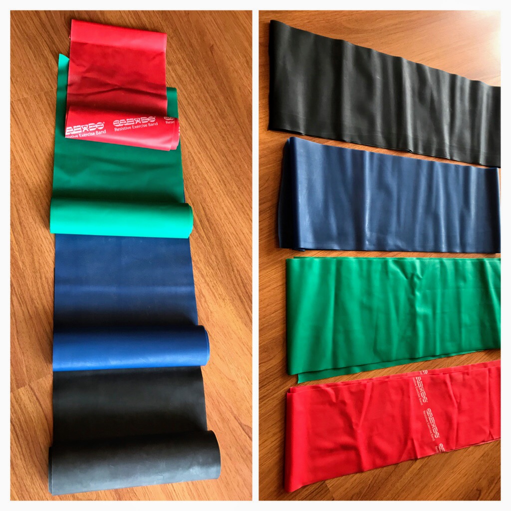 Therabands or Resistance Bands – Physio Insights